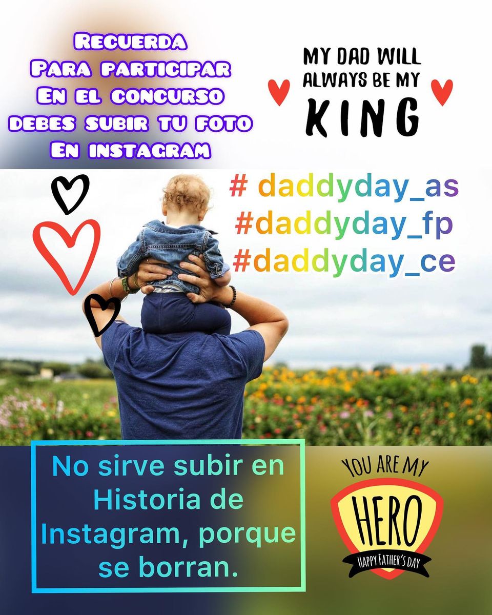 CONCURSO DÍA DEL PADRE - JUNIO 2021. - Centro de padres ABS